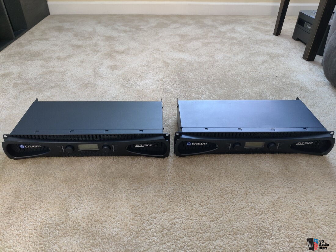 Crown XLS 1502 Amplifiers Pair Available Photo #4246902 - US Audio Mart