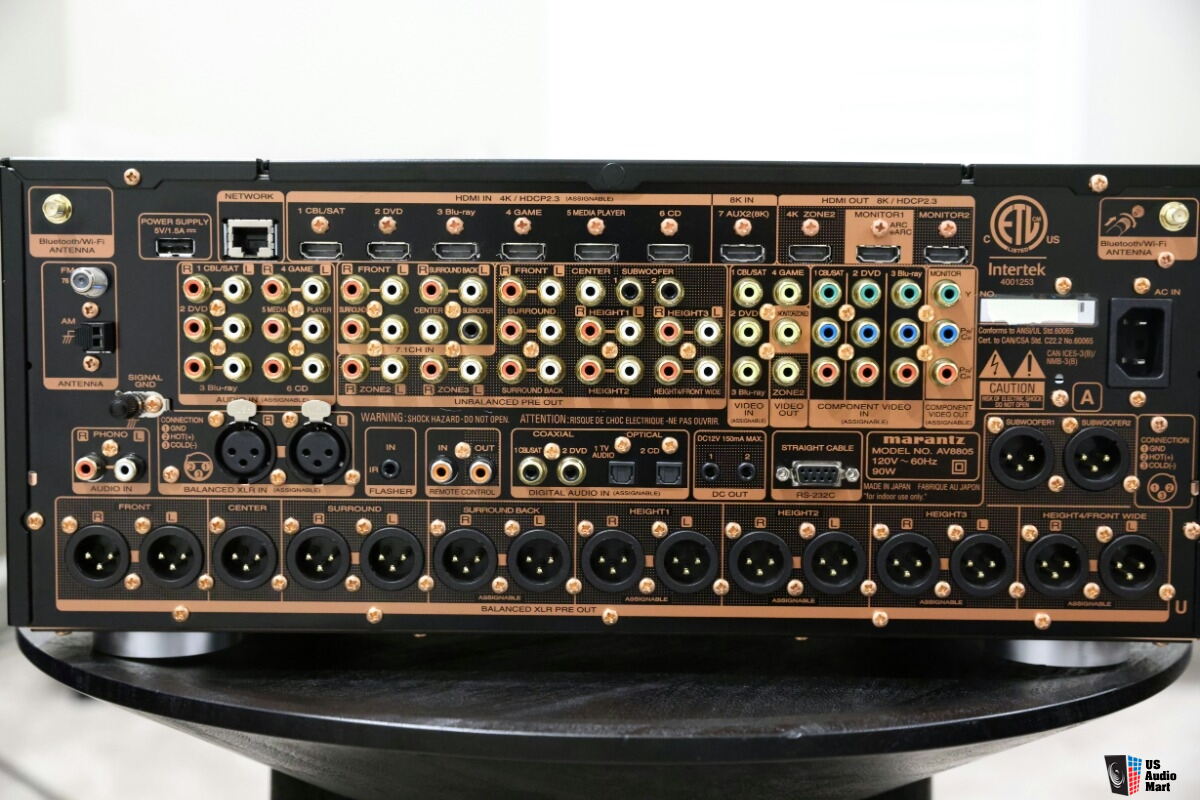 Marantz AV8805A Flagship AV Processor Like New Photo #4247500 - US ...