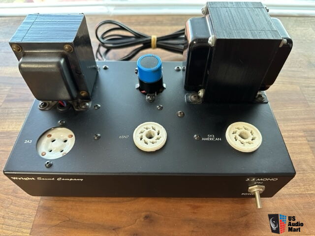 Wright Sound WPA 3.5 2A3 SET monoblocks, incl. low hour NOS tubes Photo ...