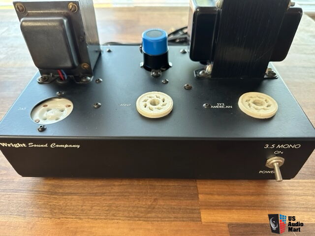 Wright Sound WPA 3.5 2A3 SET monoblocks, incl. low hour NOS tubes Photo ...