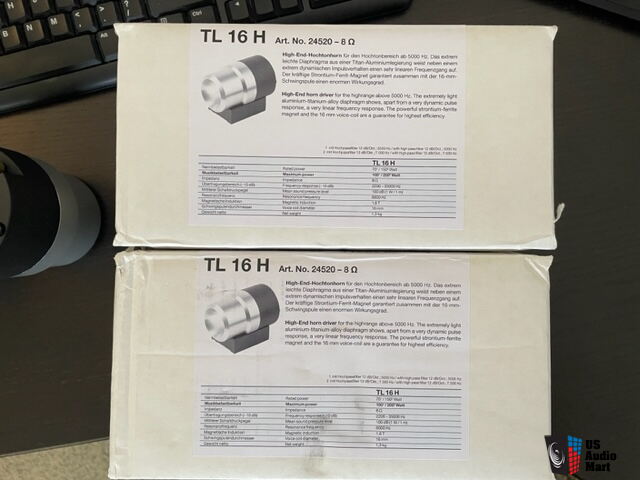 Visaton TL 16 horn supertweeter pair (new version) Photo #4249426 - US ...