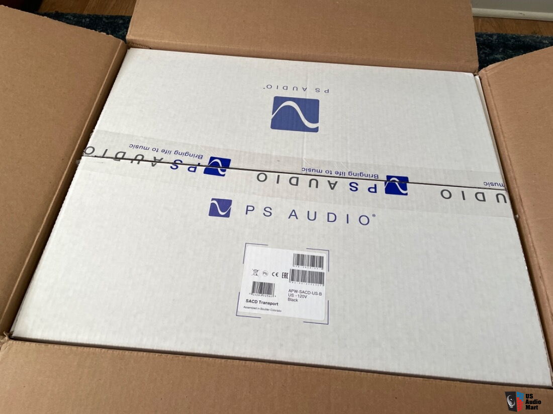 PS Audio PerfectWave SACD Transport in black Photo #4249702 - US Audio Mart
