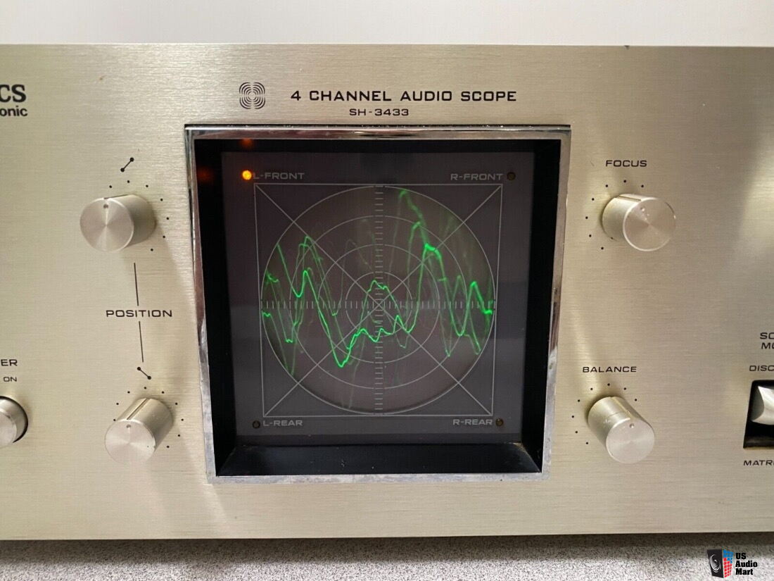 Technics SH-3433 Quad 4 Channel Audio Scope Photo #4250003 - US Audio Mart