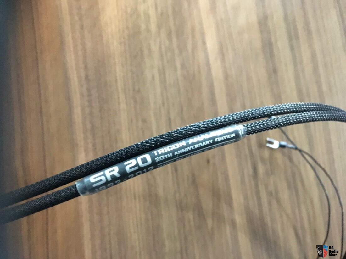 Synergistic Research TRICON SR20 Anniversary Edition BEST phono cable ...
