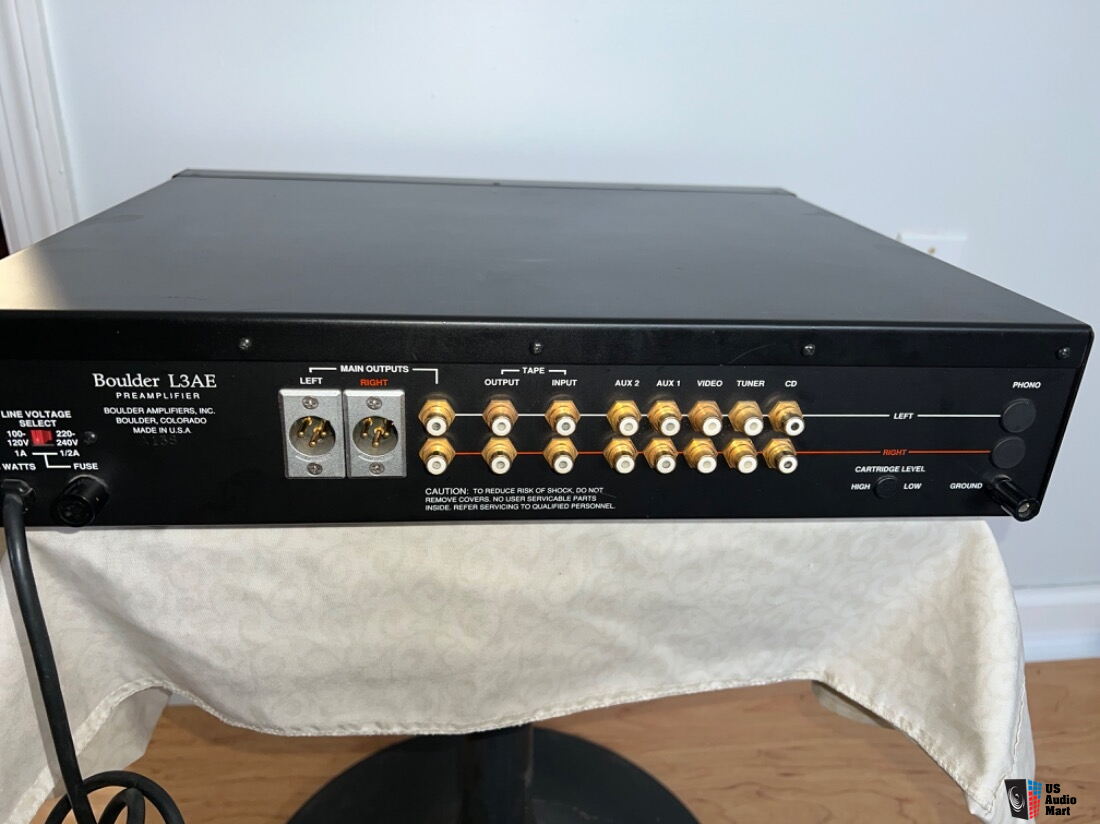 Boulder l3ea linestage high end preamp Photo #4250942 - US Audio Mart