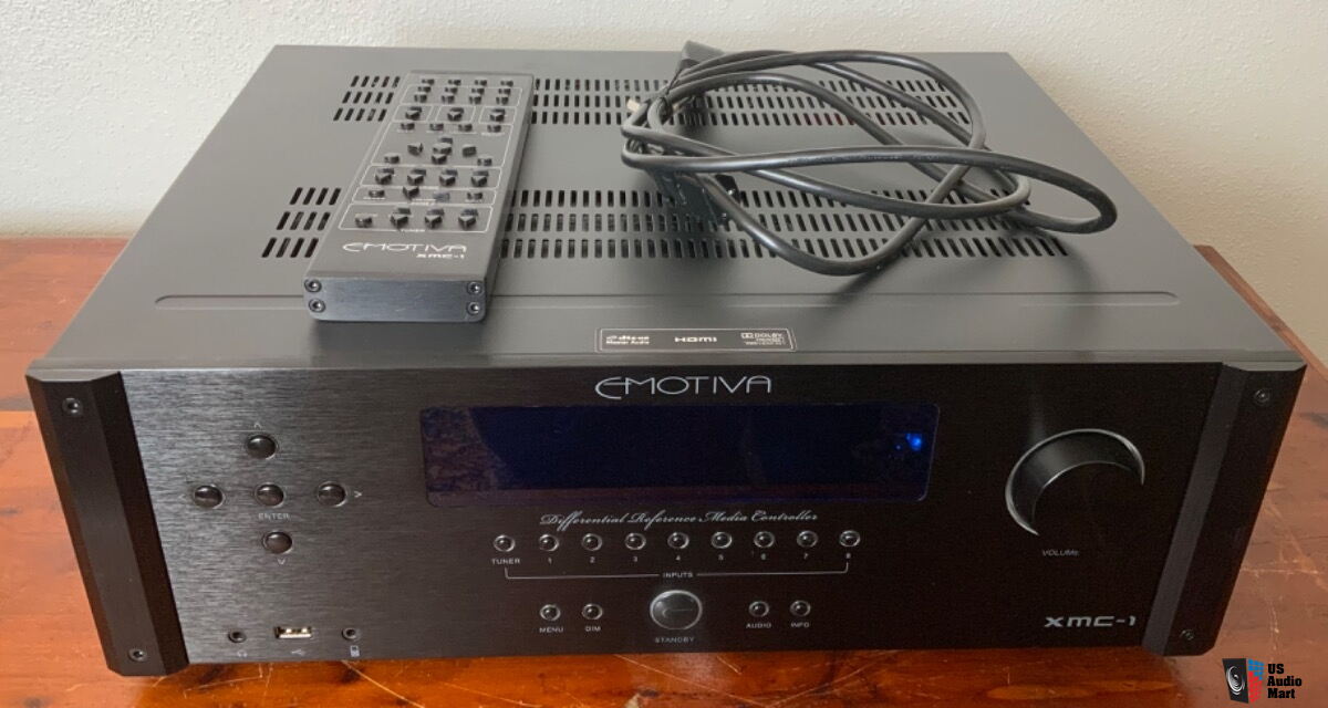 Emotiva XMC-1 7.2 channel preamp processor gen 2 Photo #4251166 - US ...