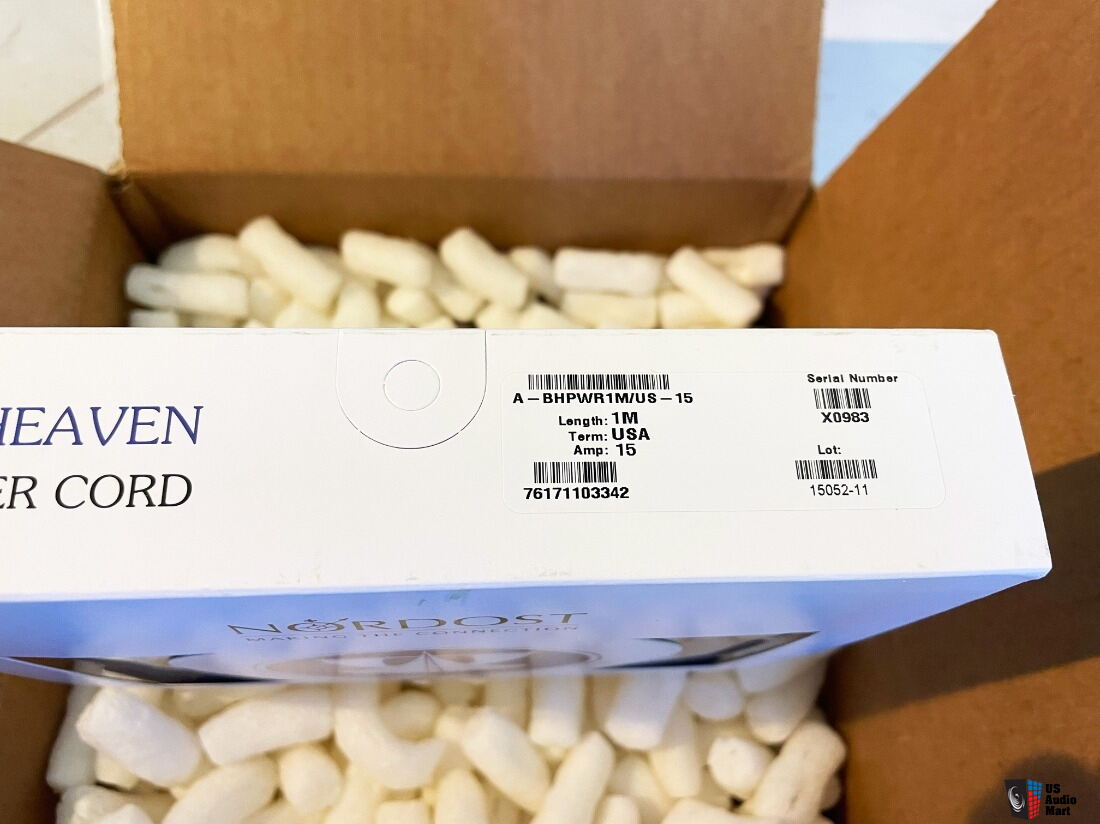 Nordost Blue Heaven LS Power Cord 1m - Free Shipping Photo #4253696 ...