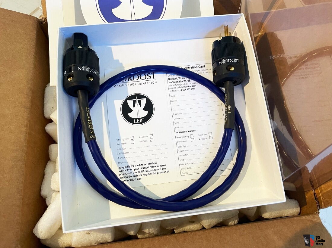Nordost Blue Heaven LS Power Cord 1m - Free Shipping Photo #4253697 ...