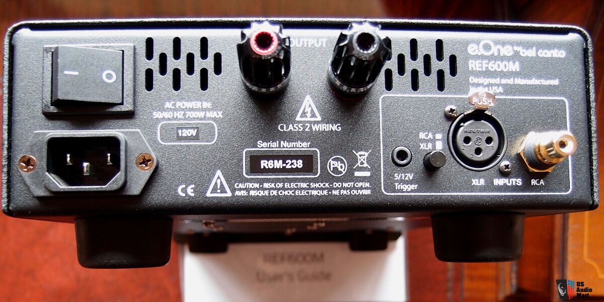 Bel Canto REF600M mono block amplifiers Photo #4255929 - UK Audio Mart
