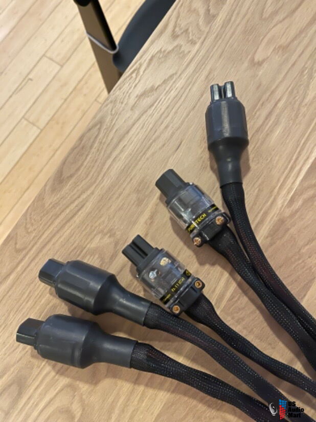 Triode Wire Labs Power Cables Set of 5 Cords 10+ and 7+ Photo #4257526 ...