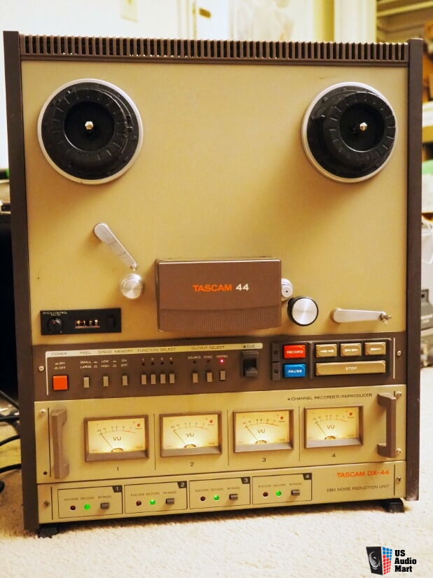Tascam 44 Reel to Reel Deck with DX-44 DBX Modular in Original Box ...
