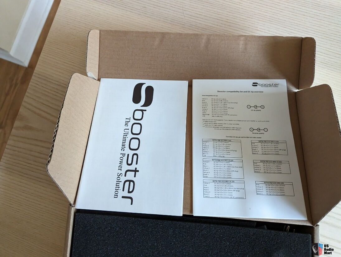 2 Sbooster 120VAC 12-13VDC linear power supply MK II Photo #4258764 ...