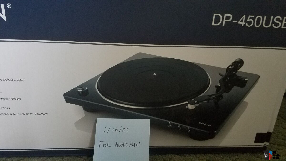 Denon DP-450USB Turntable Photo #4260341 - UK Audio Mart
