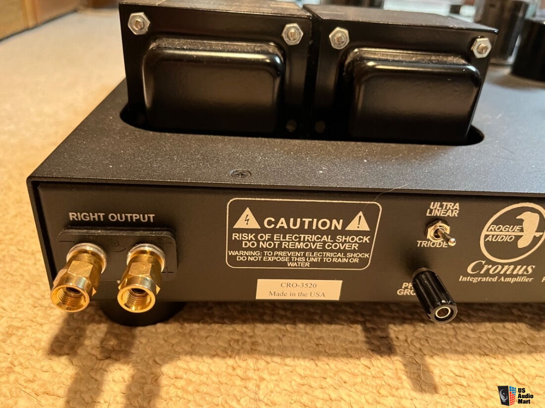 Rogue Cronus Magnum iii integrated tube amp Photo #4261156 - US Audio Mart