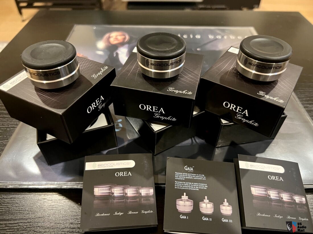 isoAcoustics Orea Graphite vibration isolator - 2 sets Photo #4261667 ...