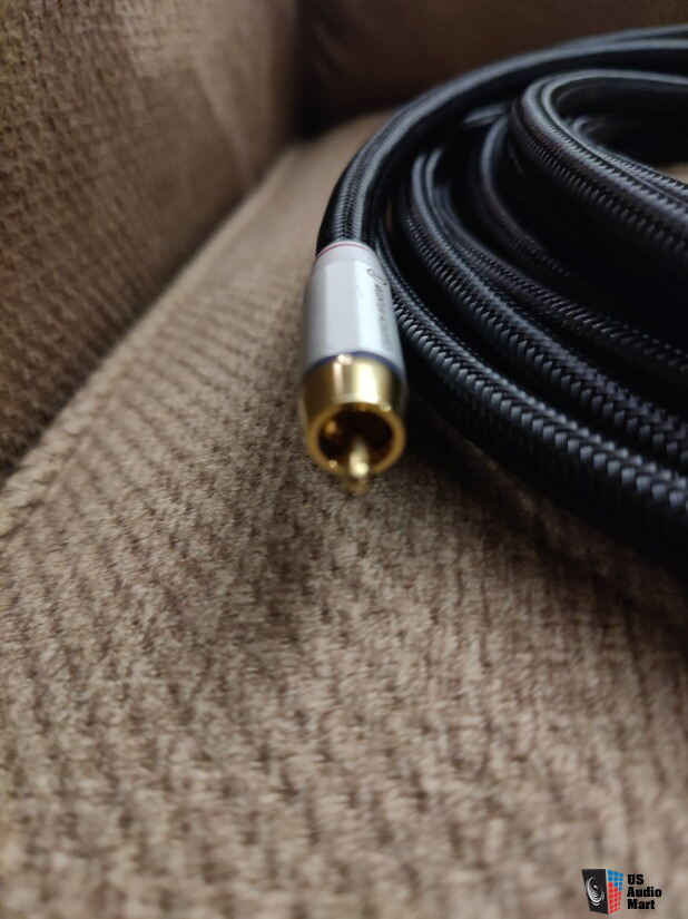 Argentum/XLO Silver Wire Interconnect With RCA Terminations 4 Meter ...