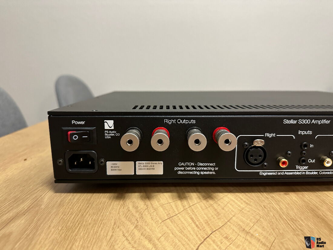 PS Audio Stellar S300 Amplifier - Black - Excellent Condition Photo ...