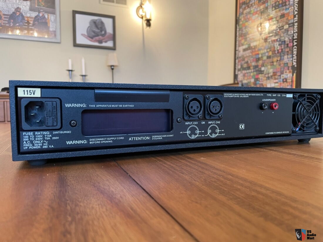 Naim NAP 135 monoblock amplifiers Photo #4262990 - US Audio Mart