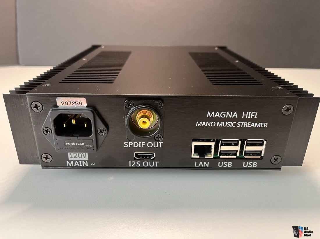 Mano ULTRA MKII Music Streamer (High-Res) Like New I2S/SPIF Photo ...