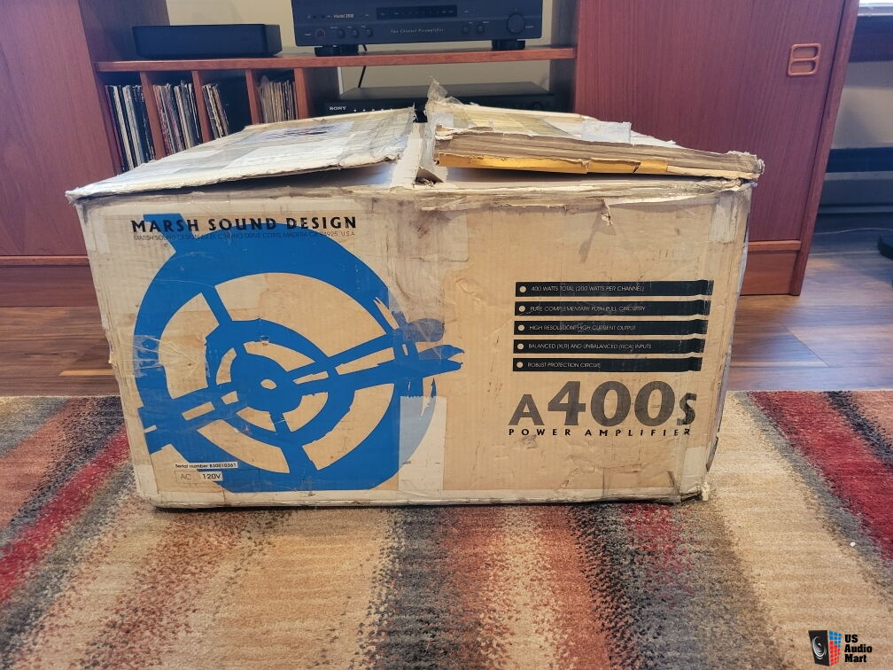 Marsh A400s High Definition 2 Channel Amplifier in Great Condition ...