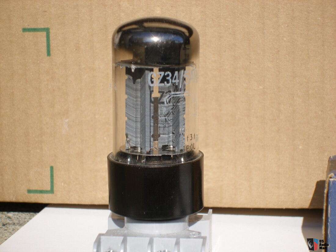 2 Mullard Blackburn GZ34 rectifiers test strong Photo #4266161 - US ...