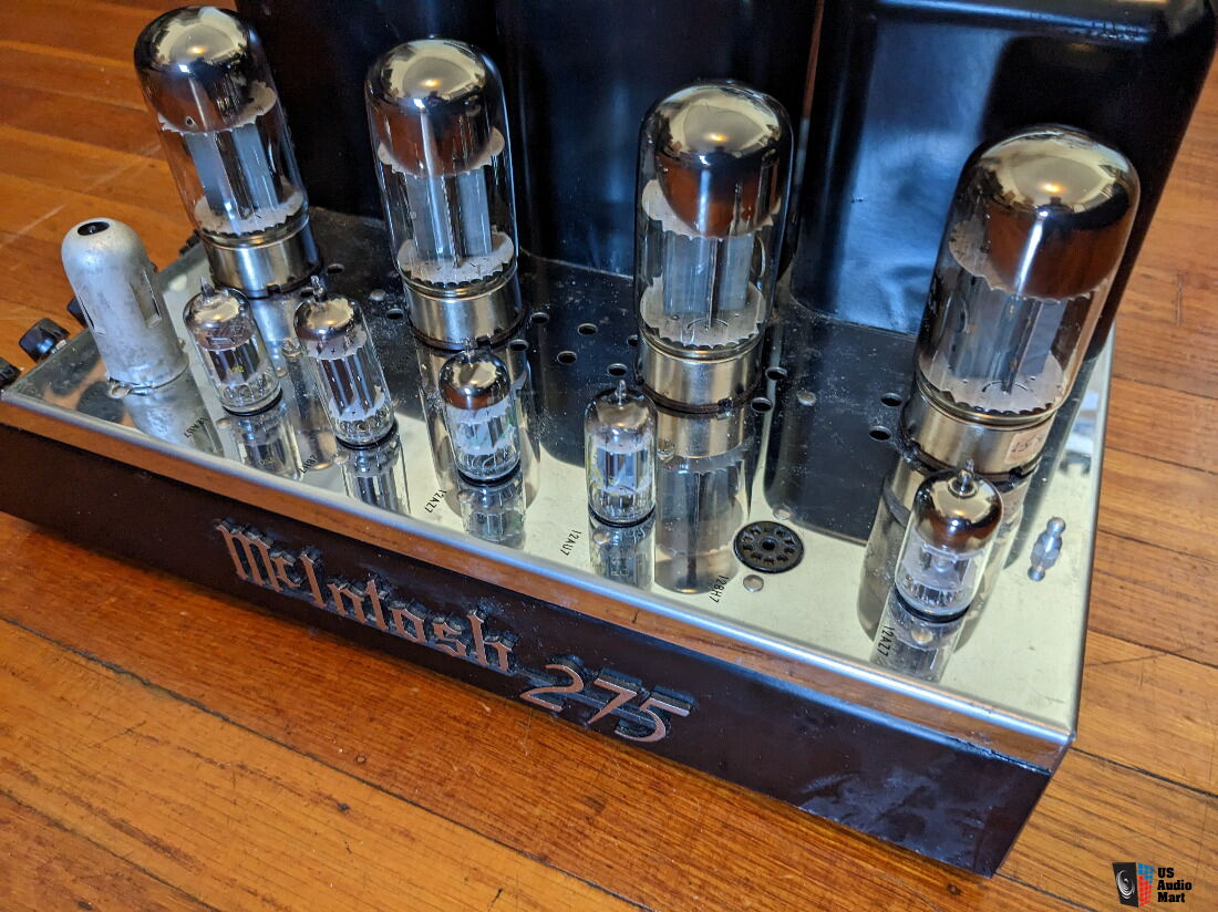 McIntosh MC-275 Stereo Tube Power Amplifier (Original, MK-1), Beautiful ...