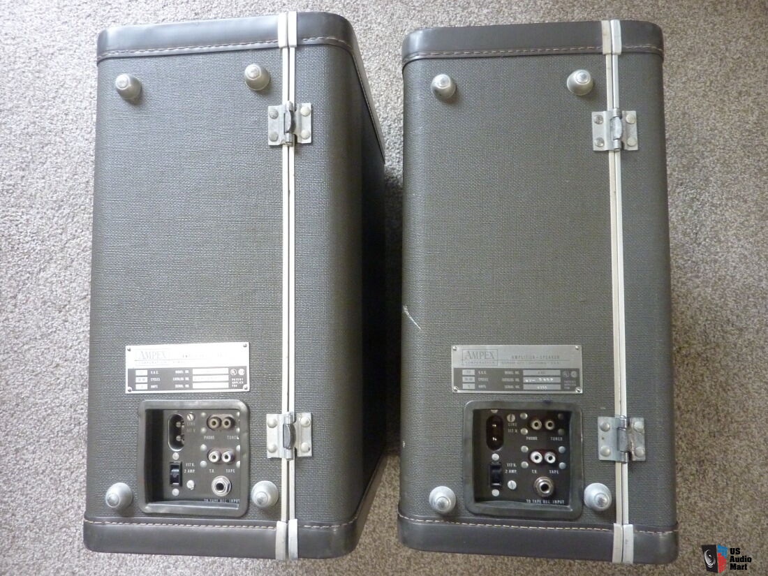 Ampex Amp-Speaker A692 Nice Pair Photo #4268022 - US Audio Mart