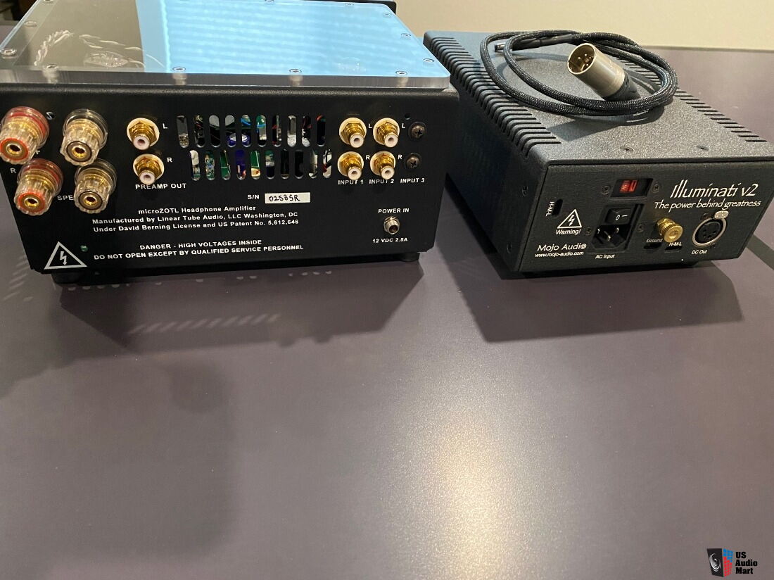 Linear Tube Audio LTA Micro ZOTL MZ2 Preamp/headphone amp & Mojo ...