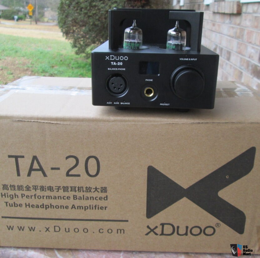 xDuoo TA-20 Tube Headphone Amplifier with upgraded tubes included For ...