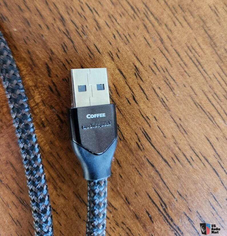 Audioquest Coffee USB 1.5 meter cable Shipping and Paypal included ...