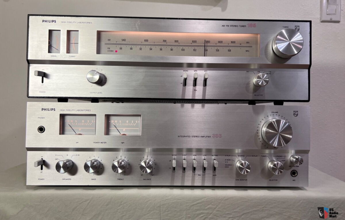 Philips AH 386 Integrated amp & AH 185 Tuner Matching, Everything ...