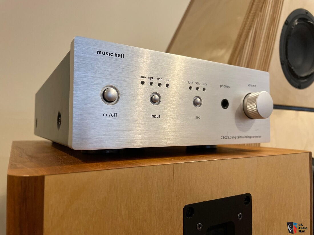 Music Hall DAC 25.3 - Tube DAC- Burrson Audio Upgraded Photo #4273223 ...