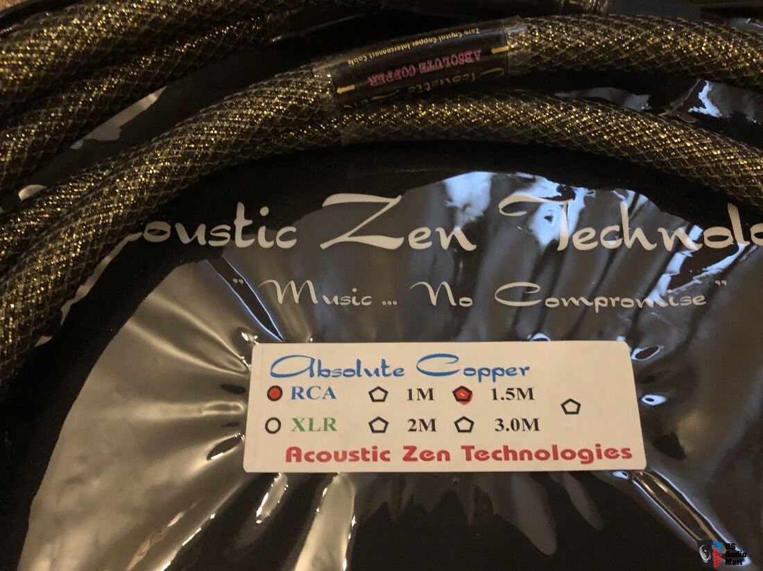 Acoustic Zen Absolute Copper 1.5M RCA ( sale pending) Photo #4274527 ...