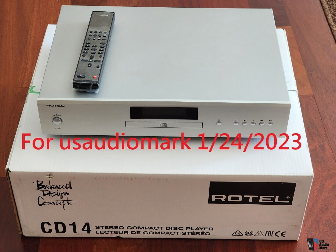 Rotel CD14 CD player Photo #4275616 - US Audio Mart