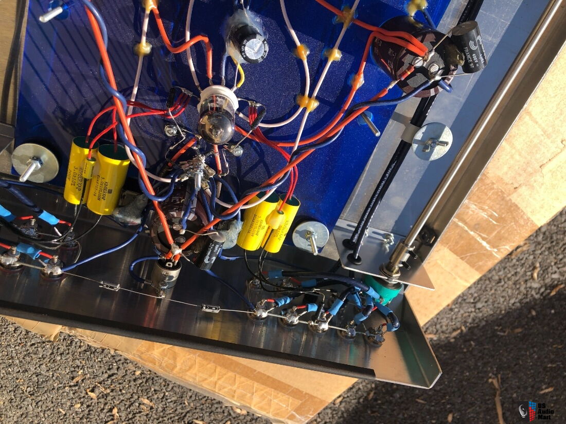 Blue Circle BC-3 Dual Mono Stereo Tube Line stage w separate power ...