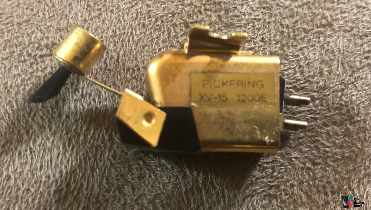 Pickering XV-15 1200E / D1200 cartridge retipper inspected. tracks @ 1g ...