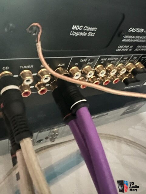 Mogami 2803 with KLE Innovations Copper Harmony RCA Plugs (Pair, 1.2 ...