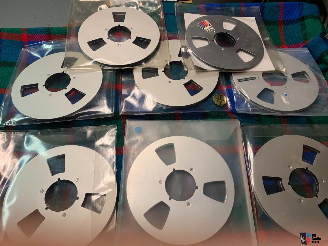 Reel Tapes #3 for 7 inch Blank Sony and TDK, 10 inch metal takeup reels ...