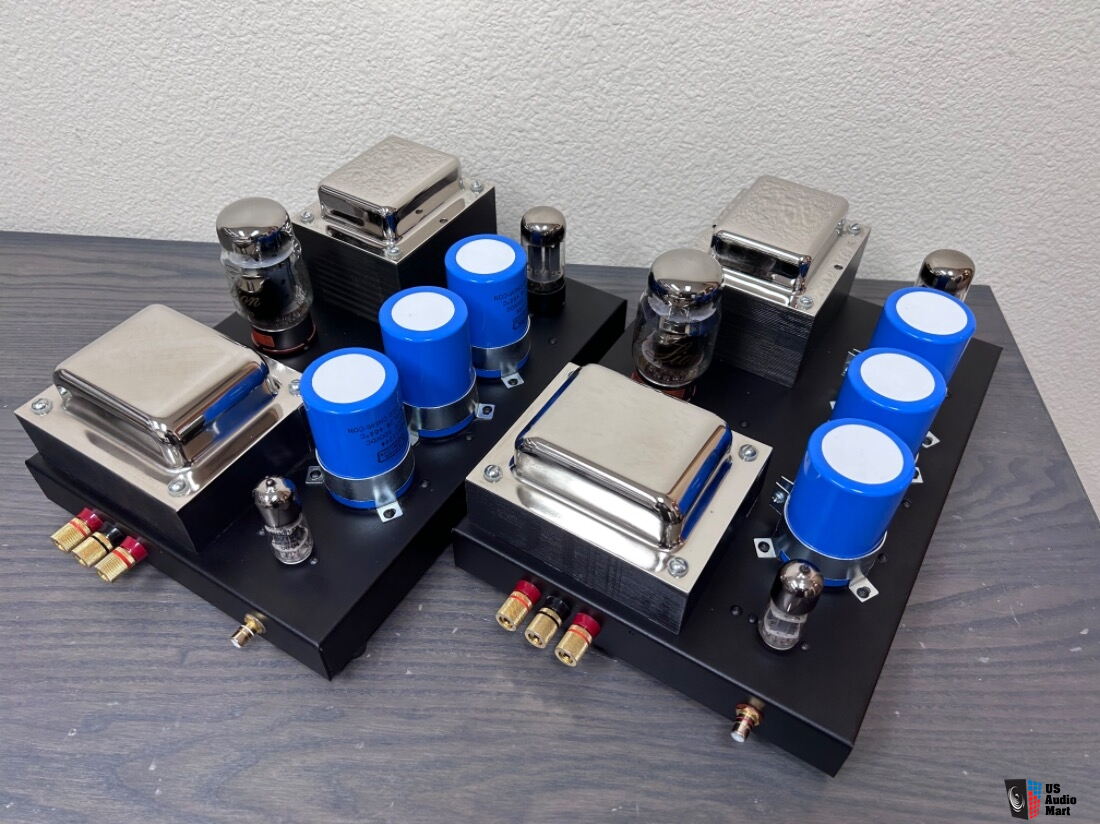 Quicksilver Audio SET Mono Amps - yup, you read that right! Photo ...