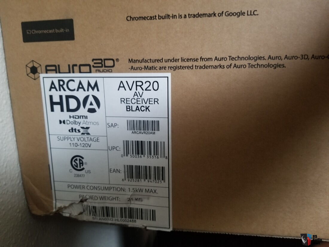 Arcam AVR 20 For Sale - US Audio Mart