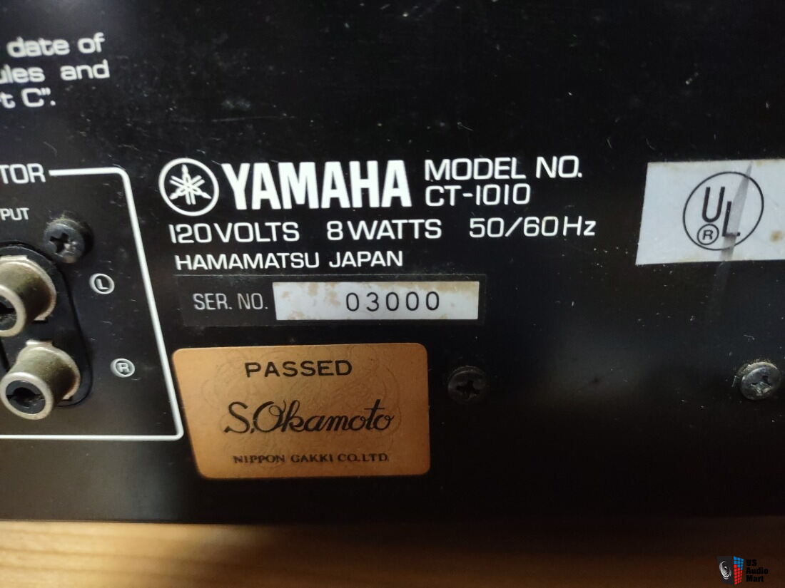 Yamaha CT-1010 tuner, 1978! Photo #4279265 - US Audio Mart