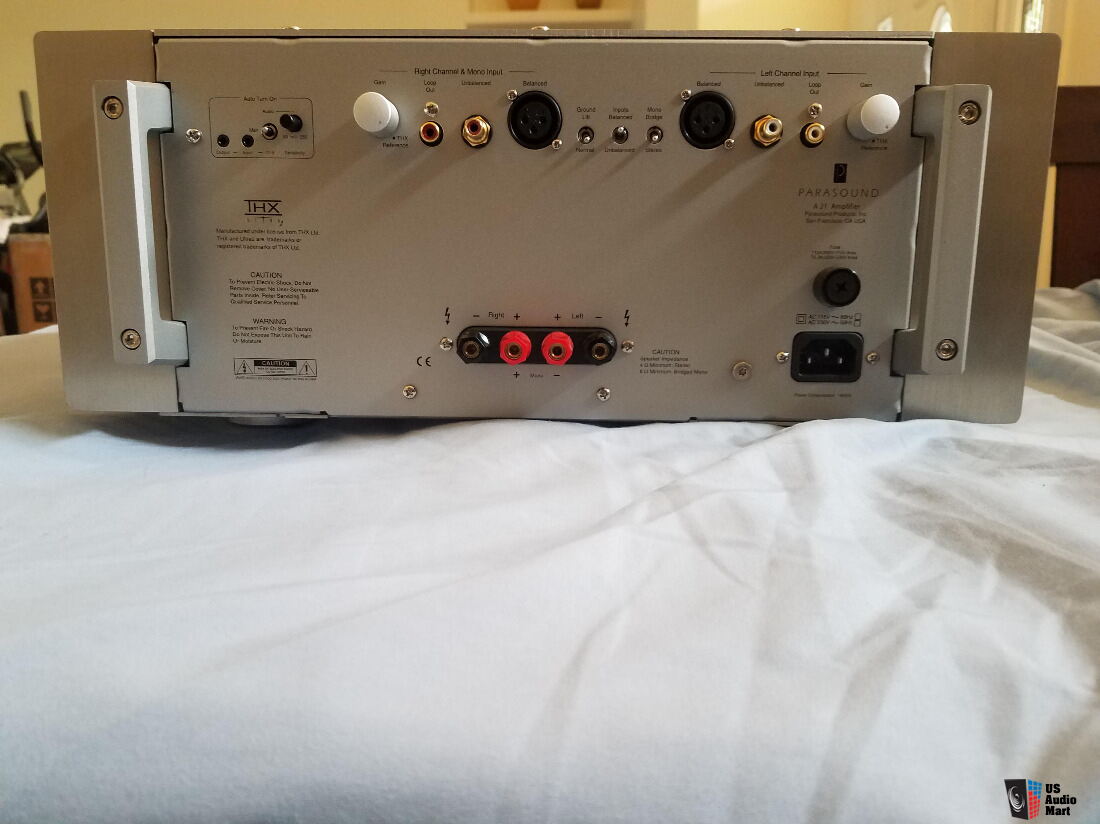 Parasound Halo A21 Amplifier Photo #4279636 - US Audio Mart