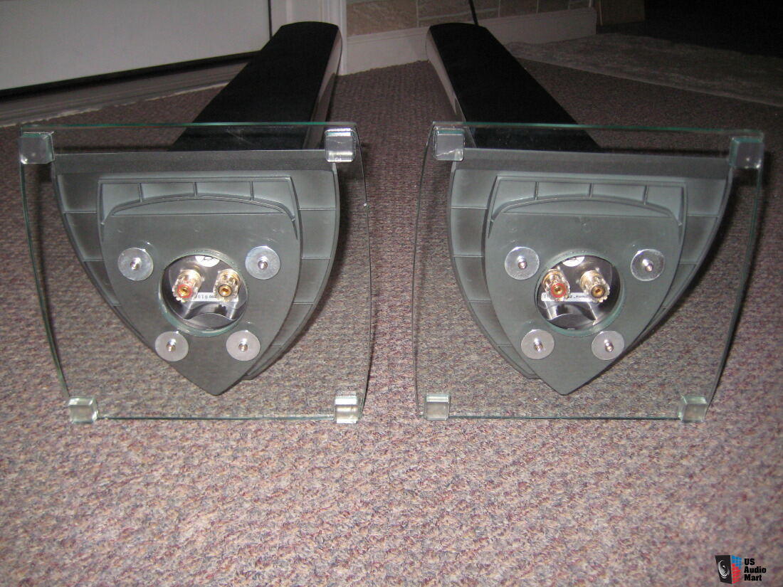Paradigm Millenia 200...Polished Aluminum 6-driver Slim Floorstanding ...