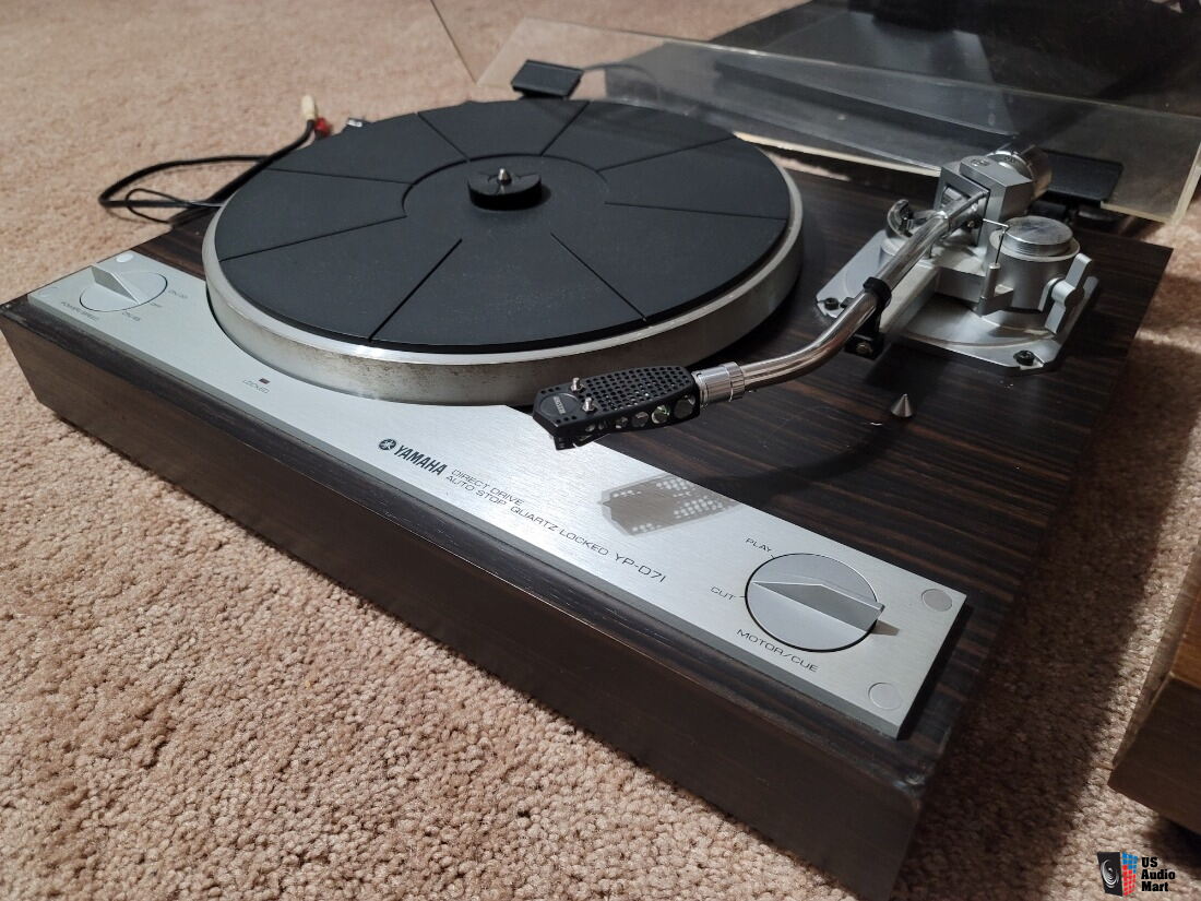 Pioneer pl-530 and Yamaha yp-D71 turntable and Shelter 501 mk3 Photo ...