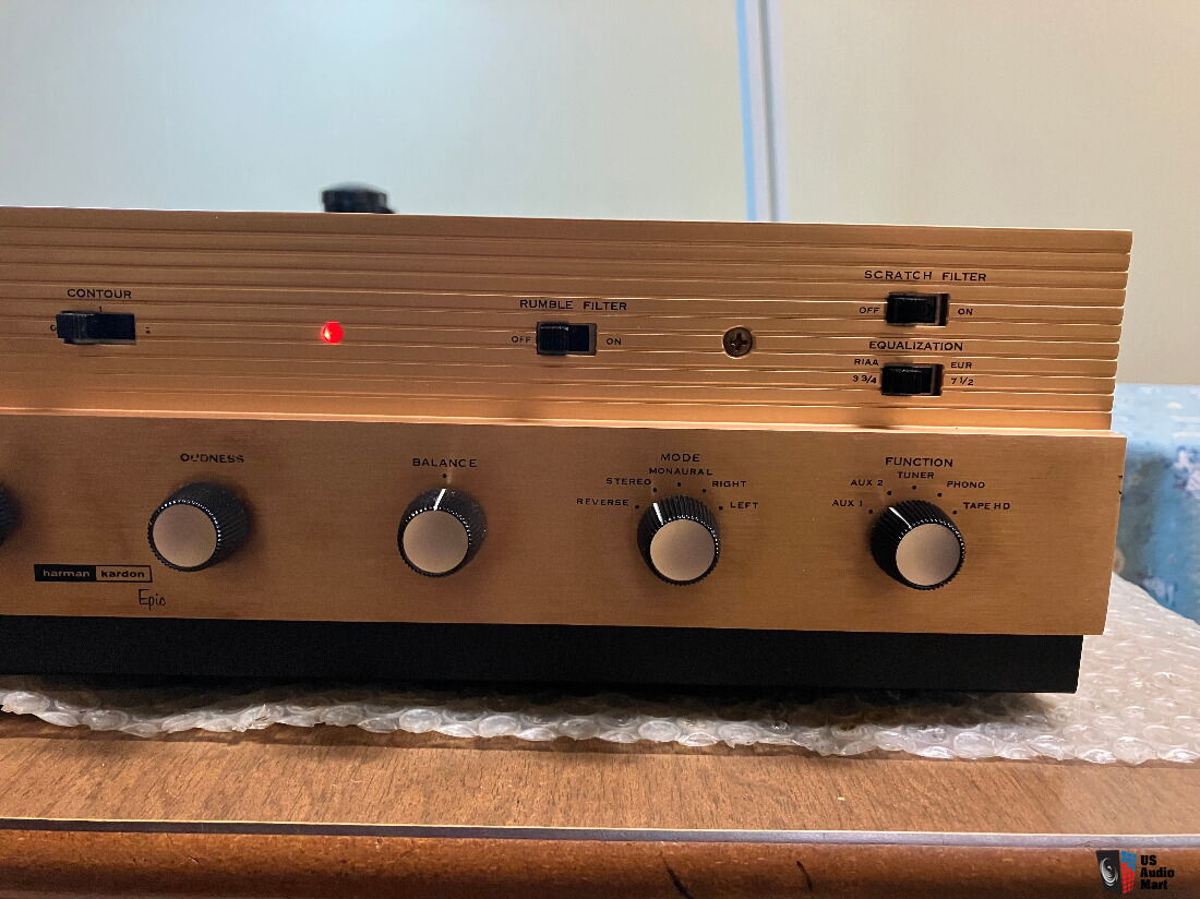 Harman Kardon A250 integrated tube amp, 25wpc,copper clad, extensively ...