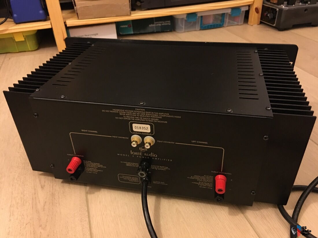 Forte Model 3 Amplifier (Threshold) Photo #4290470 - US Audio Mart