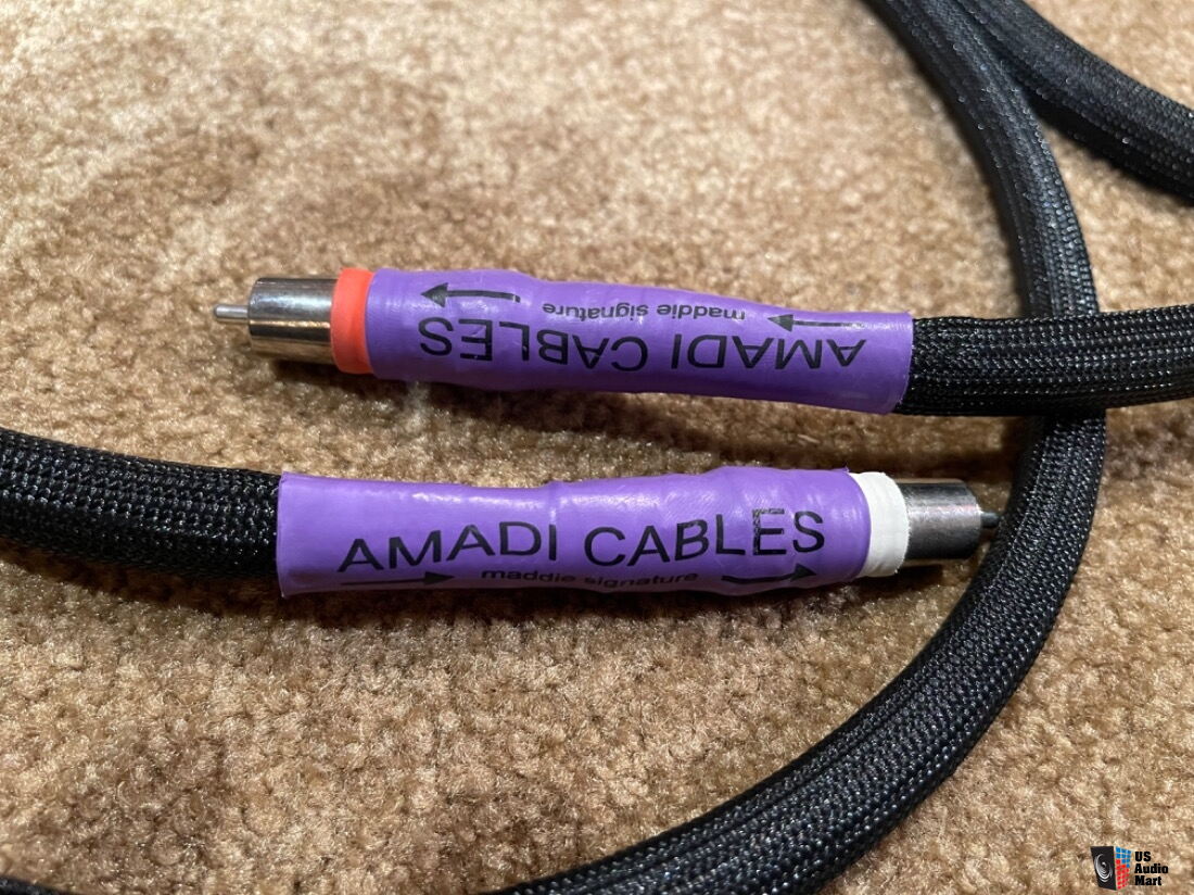 AMADI Cables Maddie Signature - Silver conductors 1 meter Photo ...