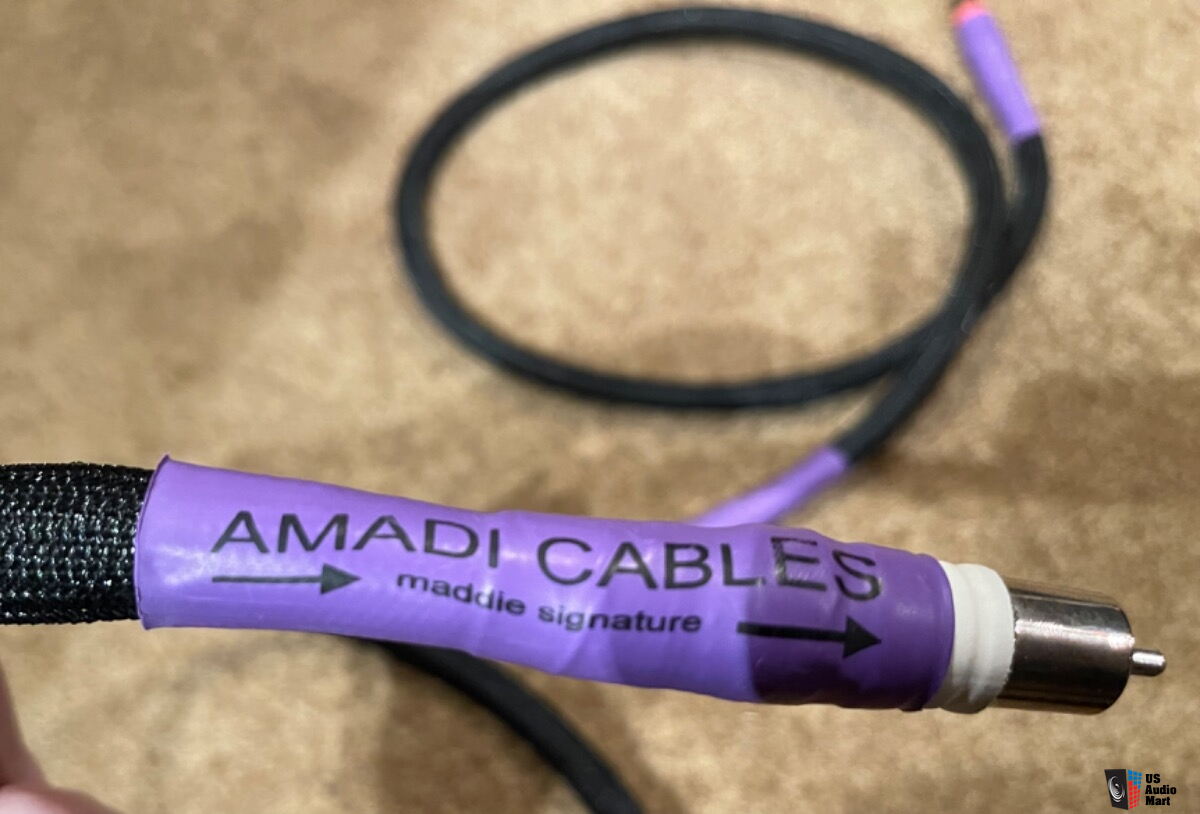 AMADI Cables Maddie Signature - Silver conductors 1 meter Photo ...
