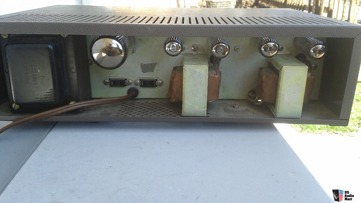 Knight KA-55 Stereo integrated tube amp w/6CZ5 tubes,20 W/ch work,good ...