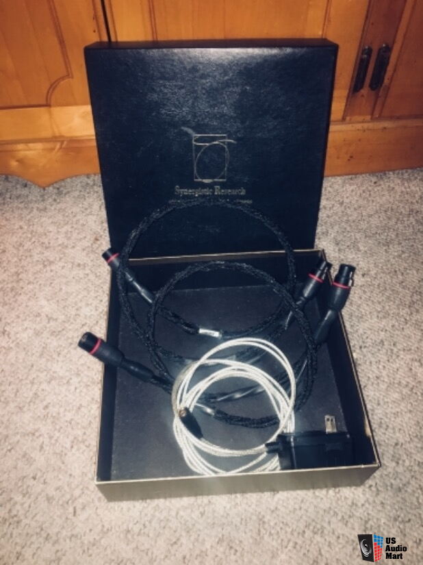 Synergistic Research Percision Reference 1m XLR Price lowered Photo ...